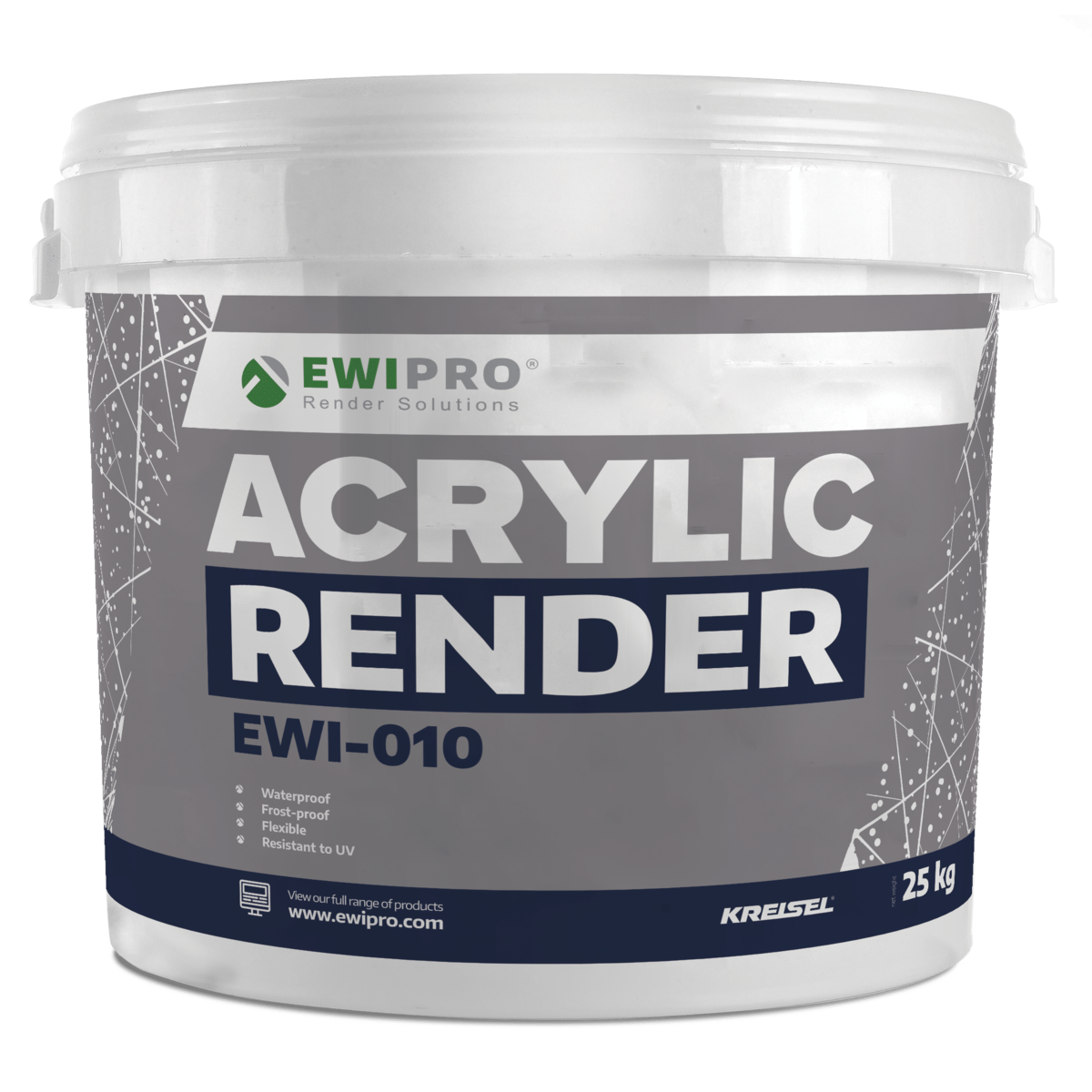 Acrylic Render (EWI-010) - 25kg - EWI Store | EWI Store