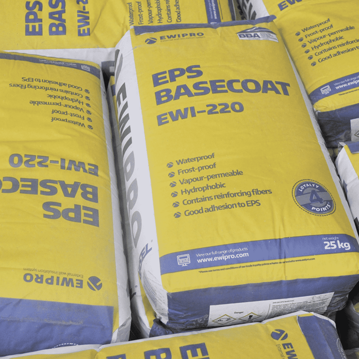 EPS Basecoat Adhesive (EWI-220) - 25kg | EWI Store