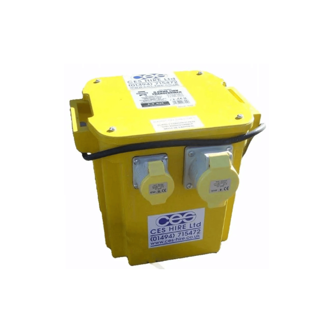 Transformer 5KVA (3.5KVA Continuous) 110v 1 x 16 amp & 1 x 32 amp ...