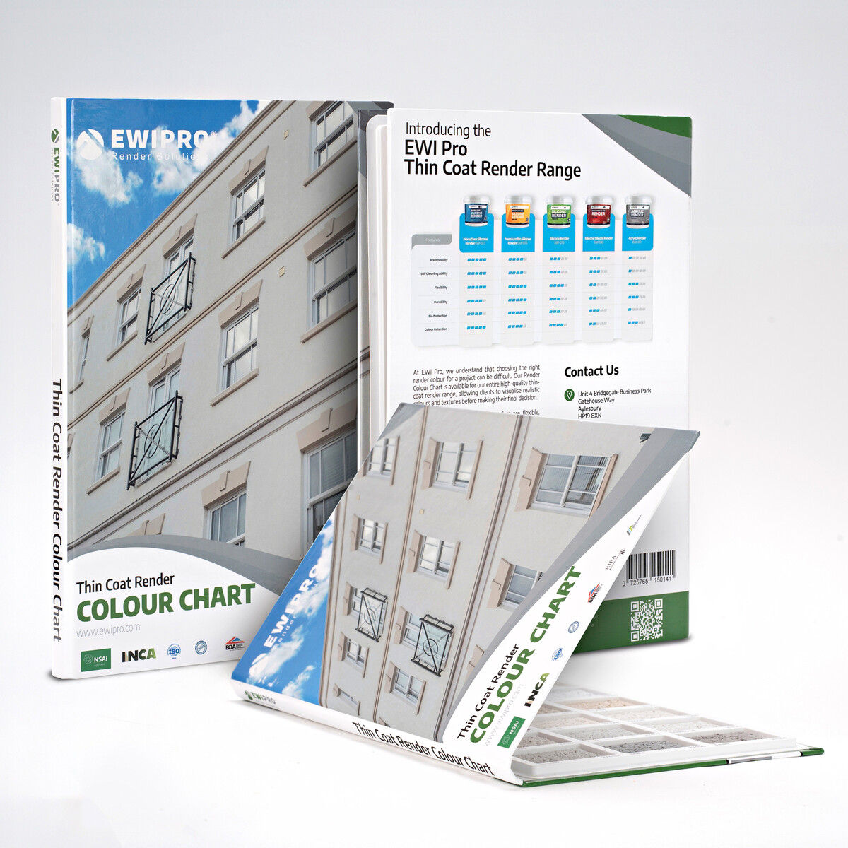 EWI Pro Render Colour Sample Chart | EWI Store