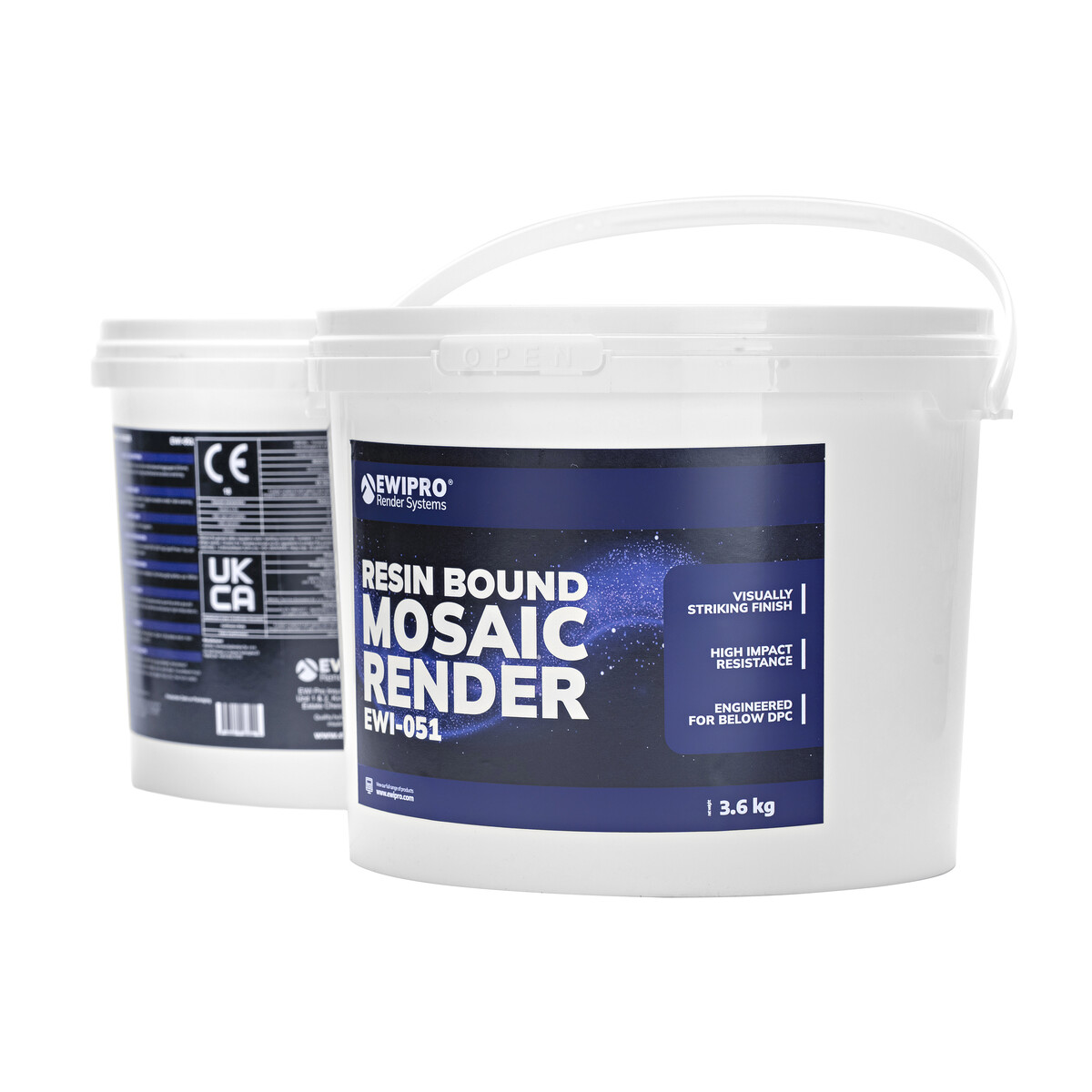 EWI-051 Resin Bound Mosaic Render | EWI Store