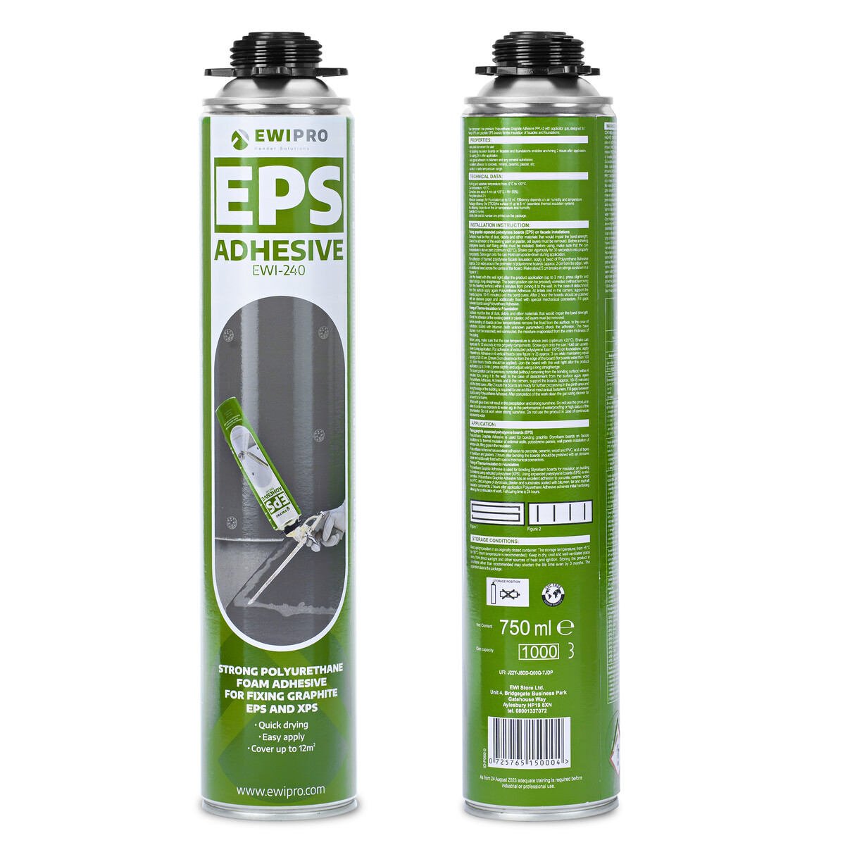 EPS Adhesive (EWI-240) - 750ml | EWI Store