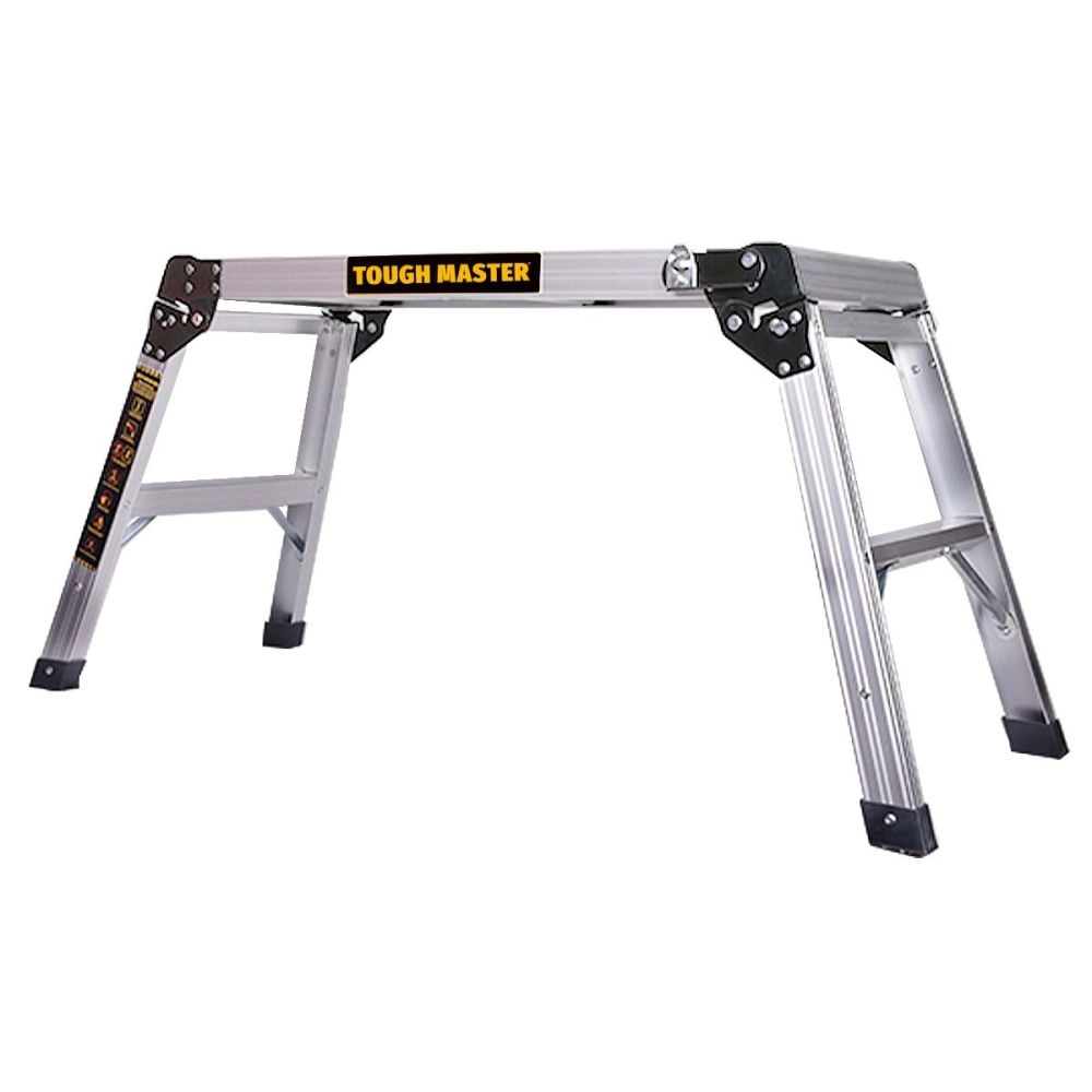 TOUGH MASTER - 760 x 300mm Step Up Aluminium Work Platform | EWI Store